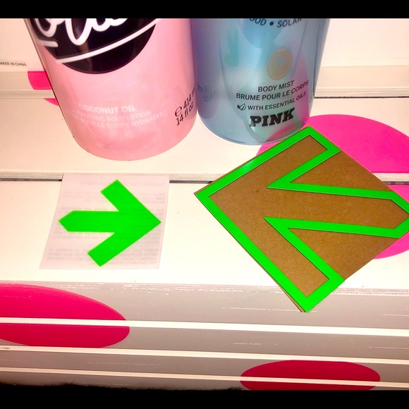 PINK Victoria's Secret | Accessories | New Pelotonia Arrow Magnet ...